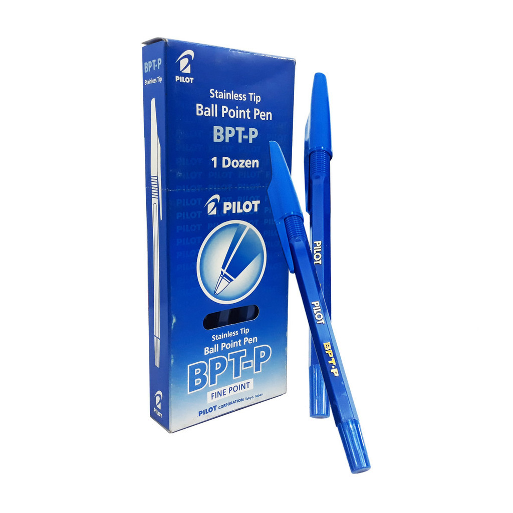 Jual Pulpen Pena Bollpoint Pilot BPTP 0.7mm Hitam Merah Blue Pastel ...
