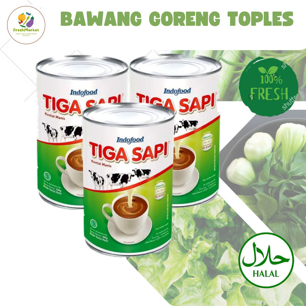 Jual Susu CAP Tiga Sapi 500Gr Sayurinstant | Shopee Indonesia