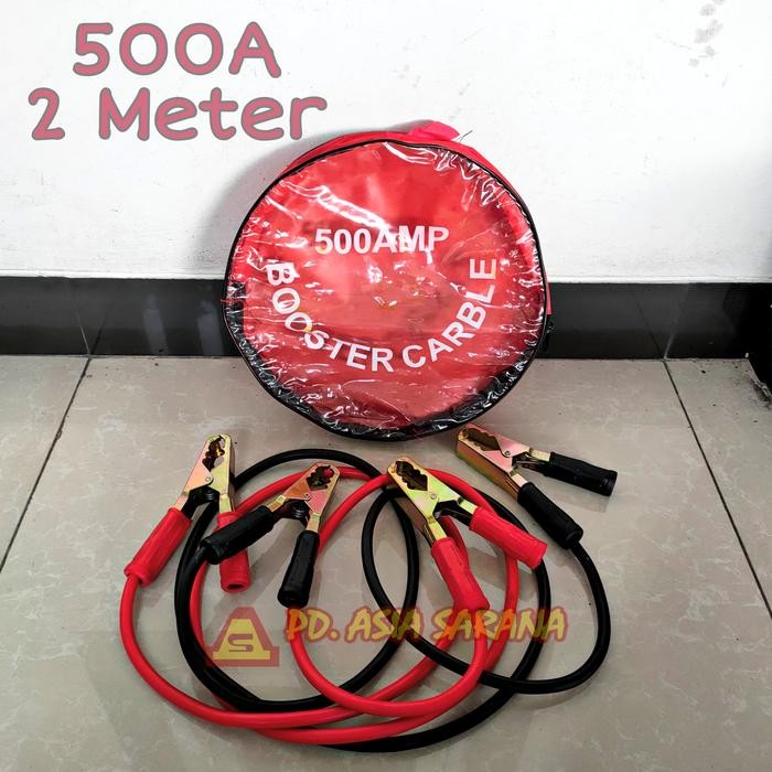 Jual Kabel Jumper Aki 500A Emergency Mobil 2 Meter Doziro Battery Accu | Shopee Indonesia