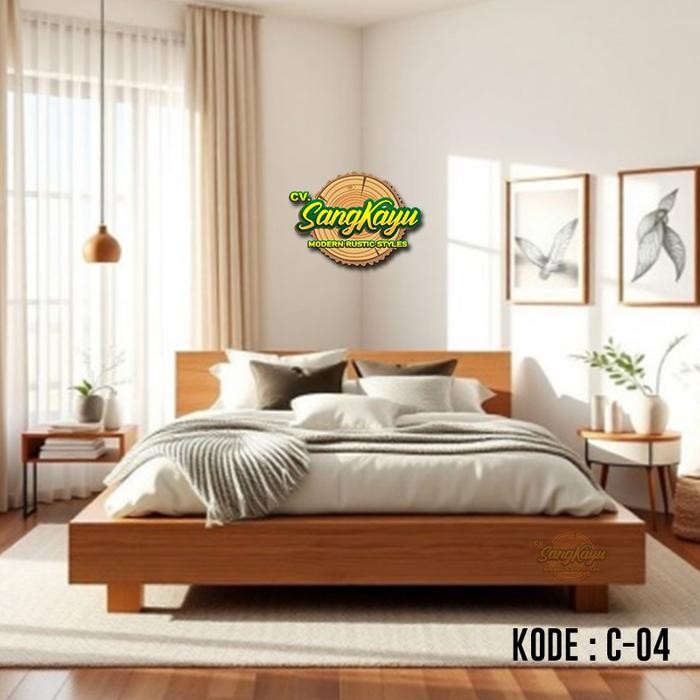 Jual Dipan tempat tidur dipan modern minimalis divan kayu ranjang kayu ...
