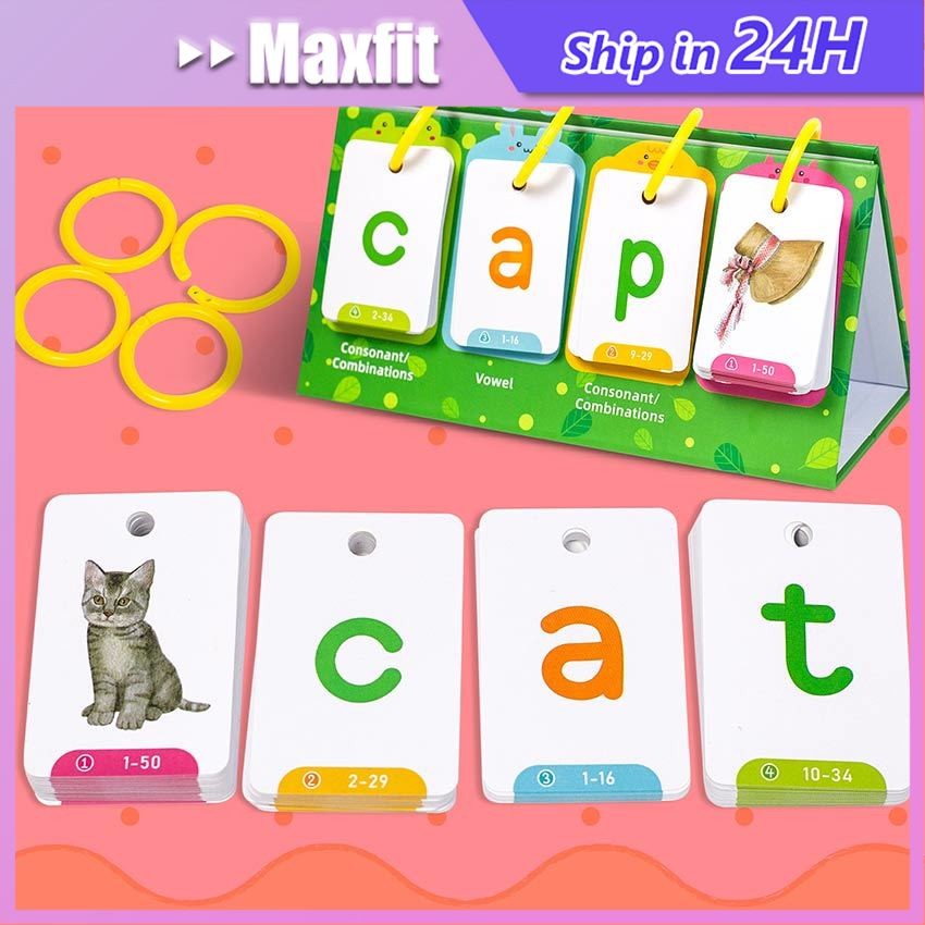 Jual Flash Card English Cara Praktis Cepat Belajar Membaca Untuk Anak ...