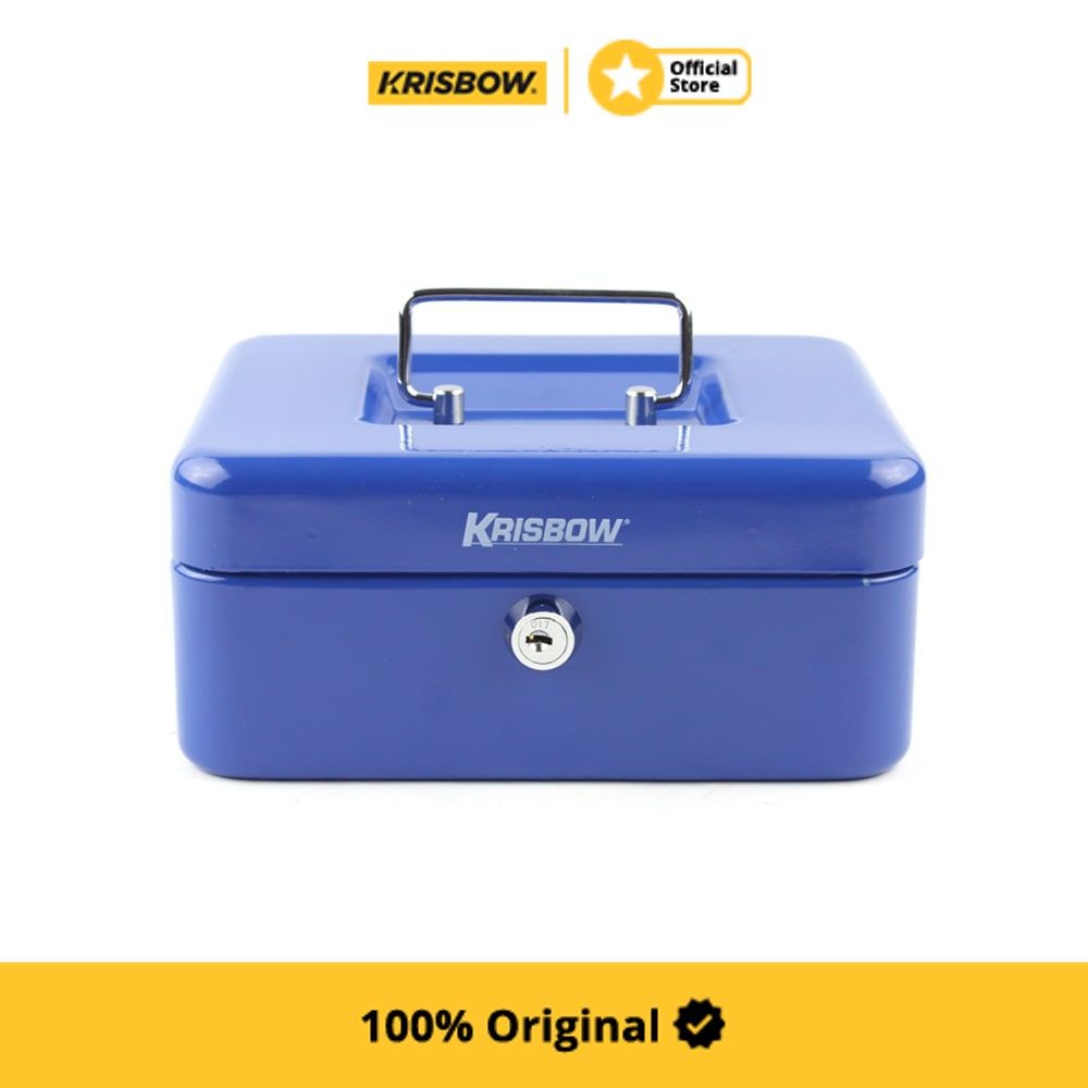 Jual Krisbow Cash Box 20X16X9 cm - Biru Kw20-48 | Shopee Indonesia