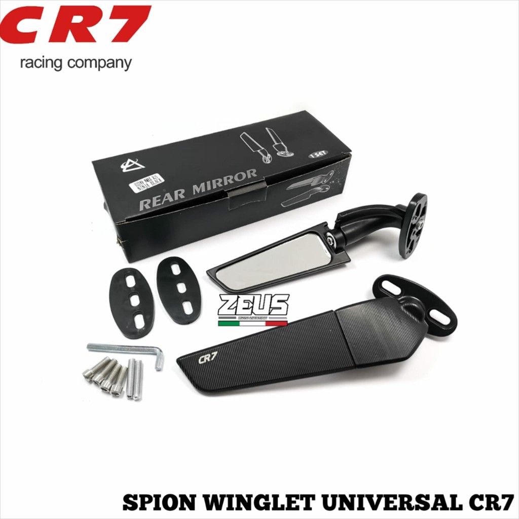 Jual Spion Winglet CR7 Stealth Rear Mirror Spion Motor Stealht Winglet ...