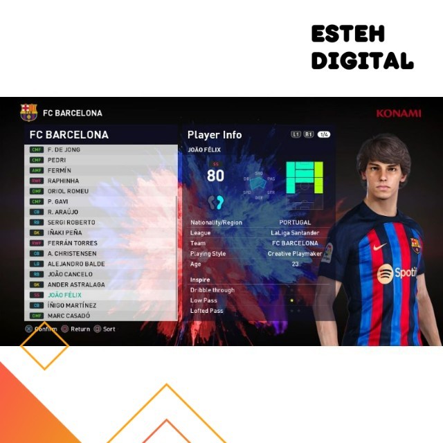 Jual PES 2021 UPDATE 2024 FULL TRANSFER [ PC GAMES ] ES TEHH | Shopee ...