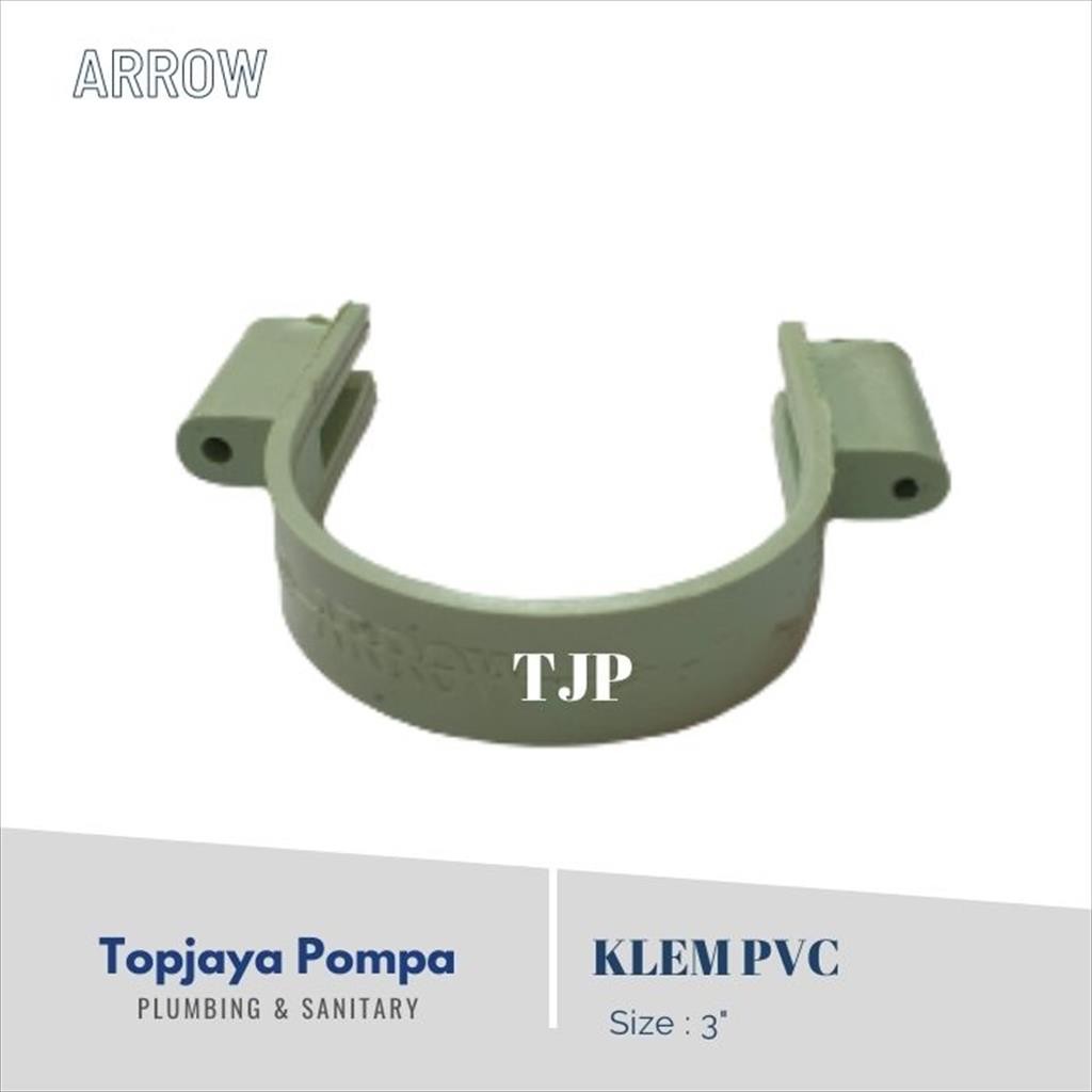 Jual Klem Pipa pvc 3" (tanpa paku) | Shopee Indonesia