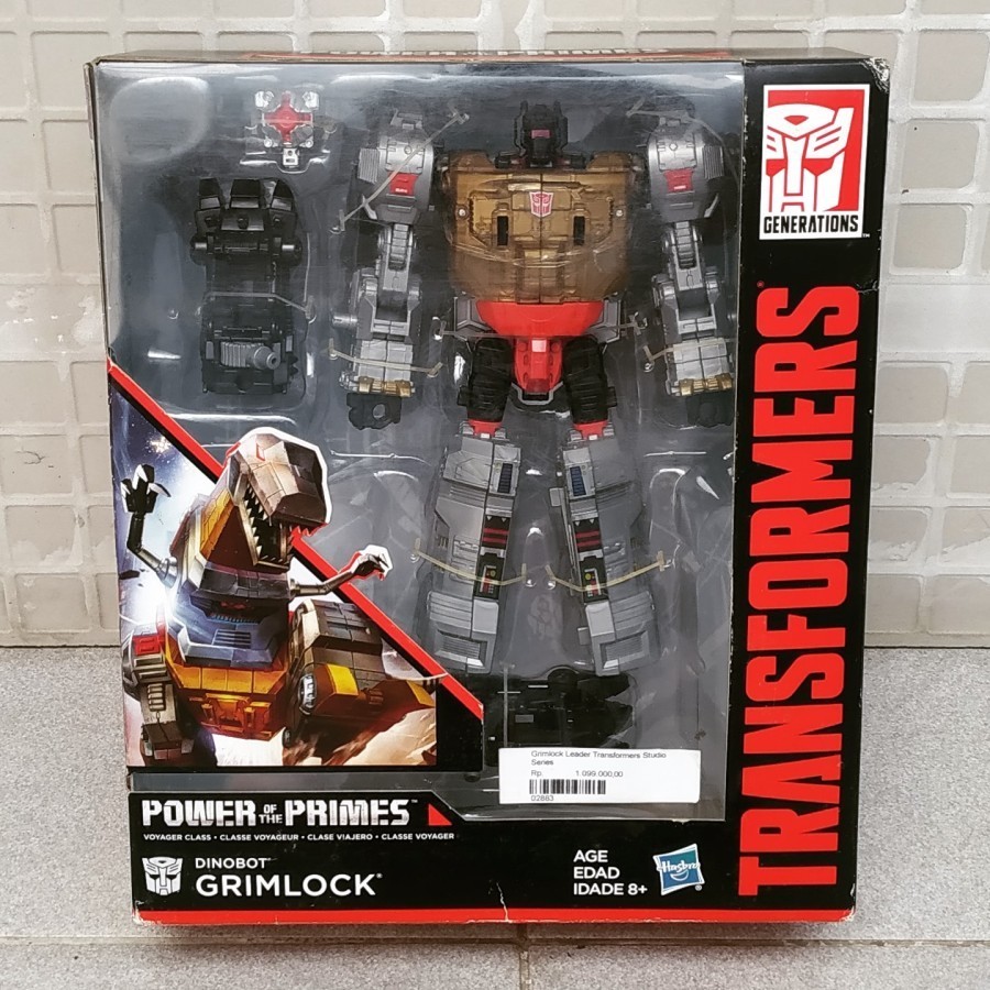 Jual TRANSFORMERS POTP DINOBOT GRIMLOCK POWER OF THE PRIMES VOYAGER ...