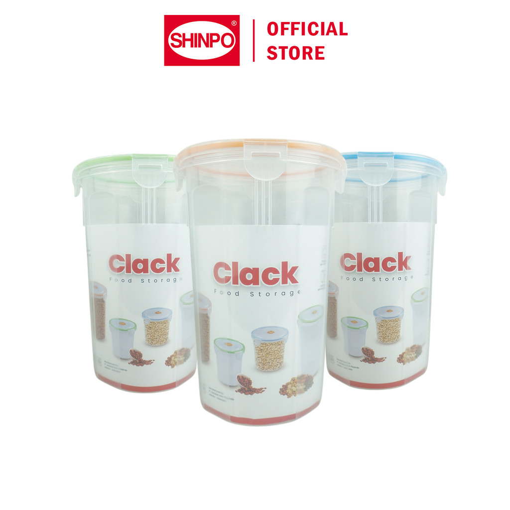 Jual SHINPO Toples Sealware CLACK 2360 ML Food Storage BPA Free SIP-544 ...