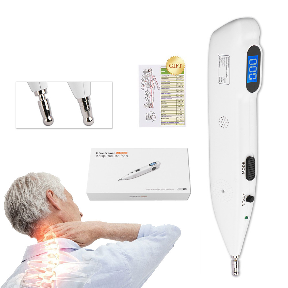 Jual PREORDER Electronic Acupuncture Pen USB Electric Laser Therapy ...
