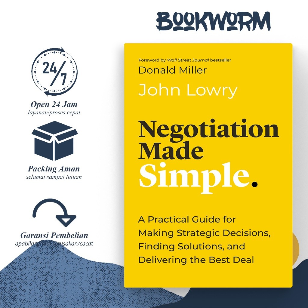 Jual Negotiation Made Simple by John Lowry (English) | Shopee Indonesia
