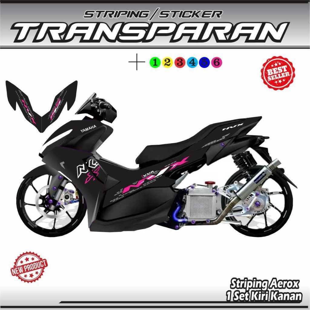 Jual variasi STRIPING TRANSPARAN AEROX NEW CONETED 155 VVA 2020-2024 ...