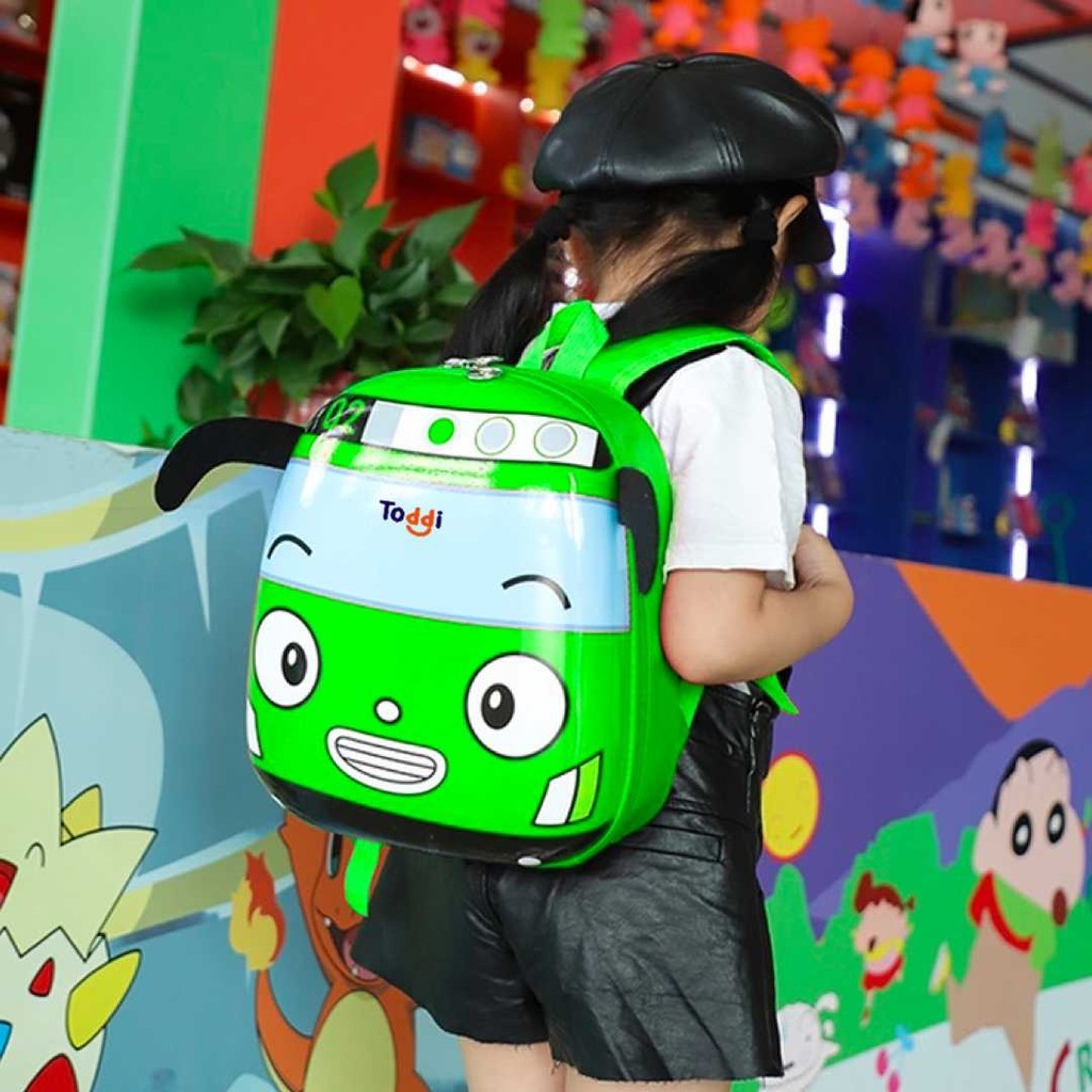 Jual LATHIFSHP Toddi Tas Ransel Sekolah Anak Backpack Model Bus Tayo ...