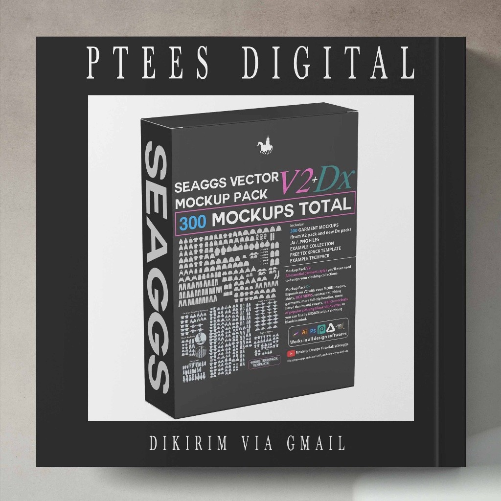 Jual PD0321 - SEAGGS PREMIUM VECTOR MOCKUP PACK V2+DX BUNDLE - AI + PNG | Shopee Indonesia
