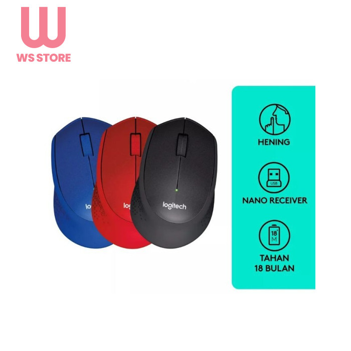 Jual Logitech M331 Mouse Wireless Silent Click Original | Shopee Indonesia