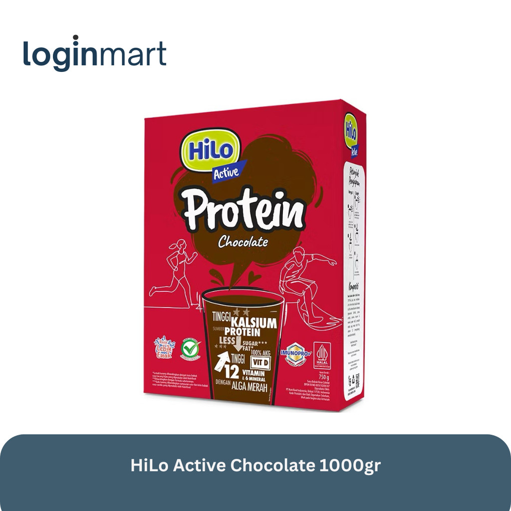 Jual HiLo Active Chocolate 1000gr | Shopee Indonesia