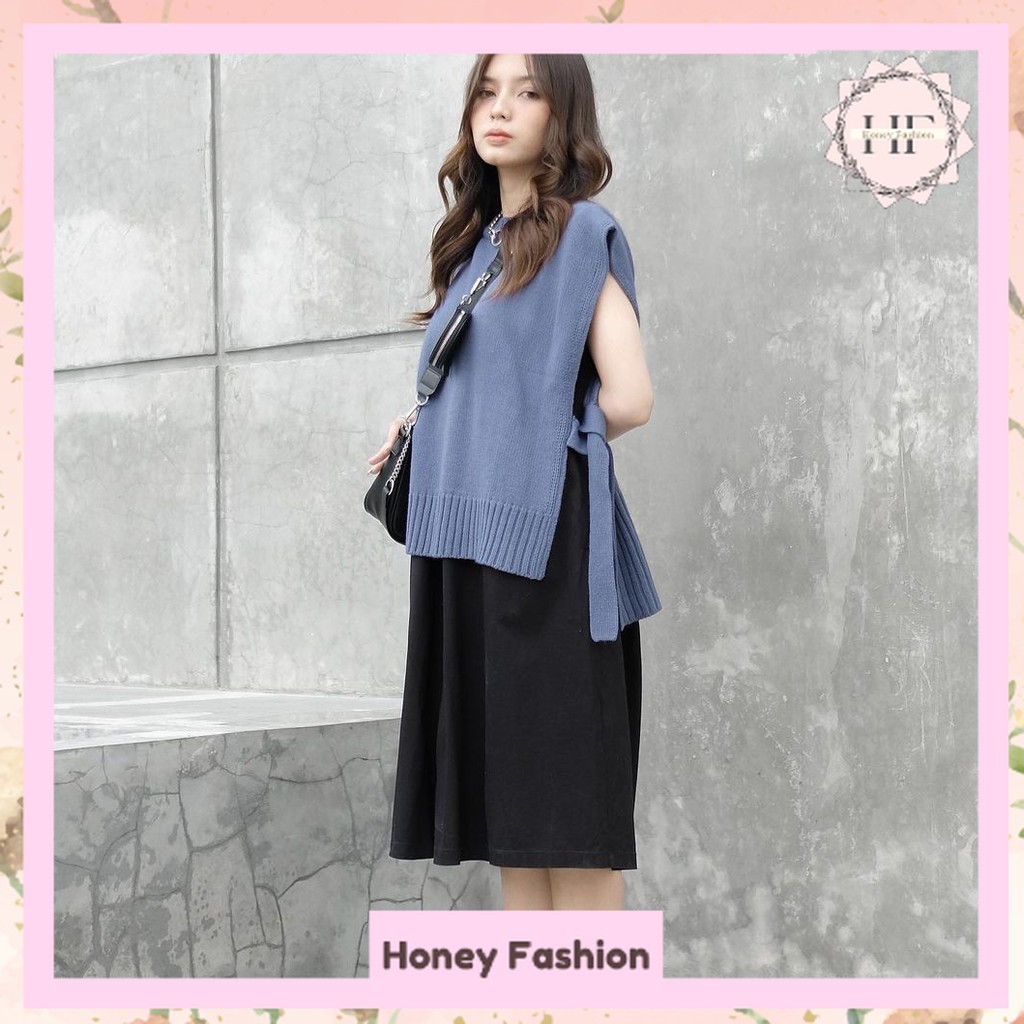 Jual Honey fashion baju vest wanita korean style bkk4477 | Shopee Indonesia