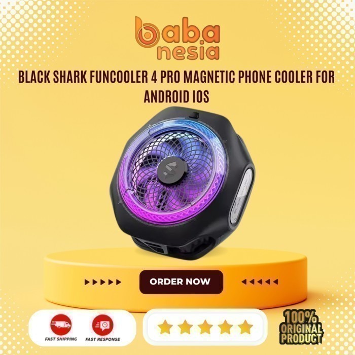 Jual BLACK SHARK FunCooler 4 PRO Magnetic Phone Cooler For Android iOS ...