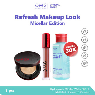 Jual OMG Oh My Glam Refresh Look Micellar Edition : Micellar Water ...