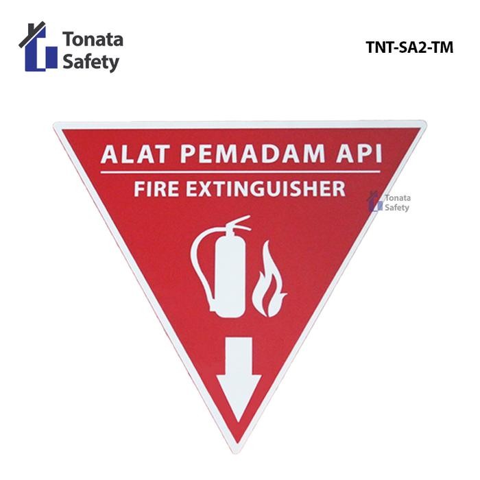 Jual s c Segitiga APAR / Rambu Akrilik Alat Pemadam Api Ringan Tanpa ...