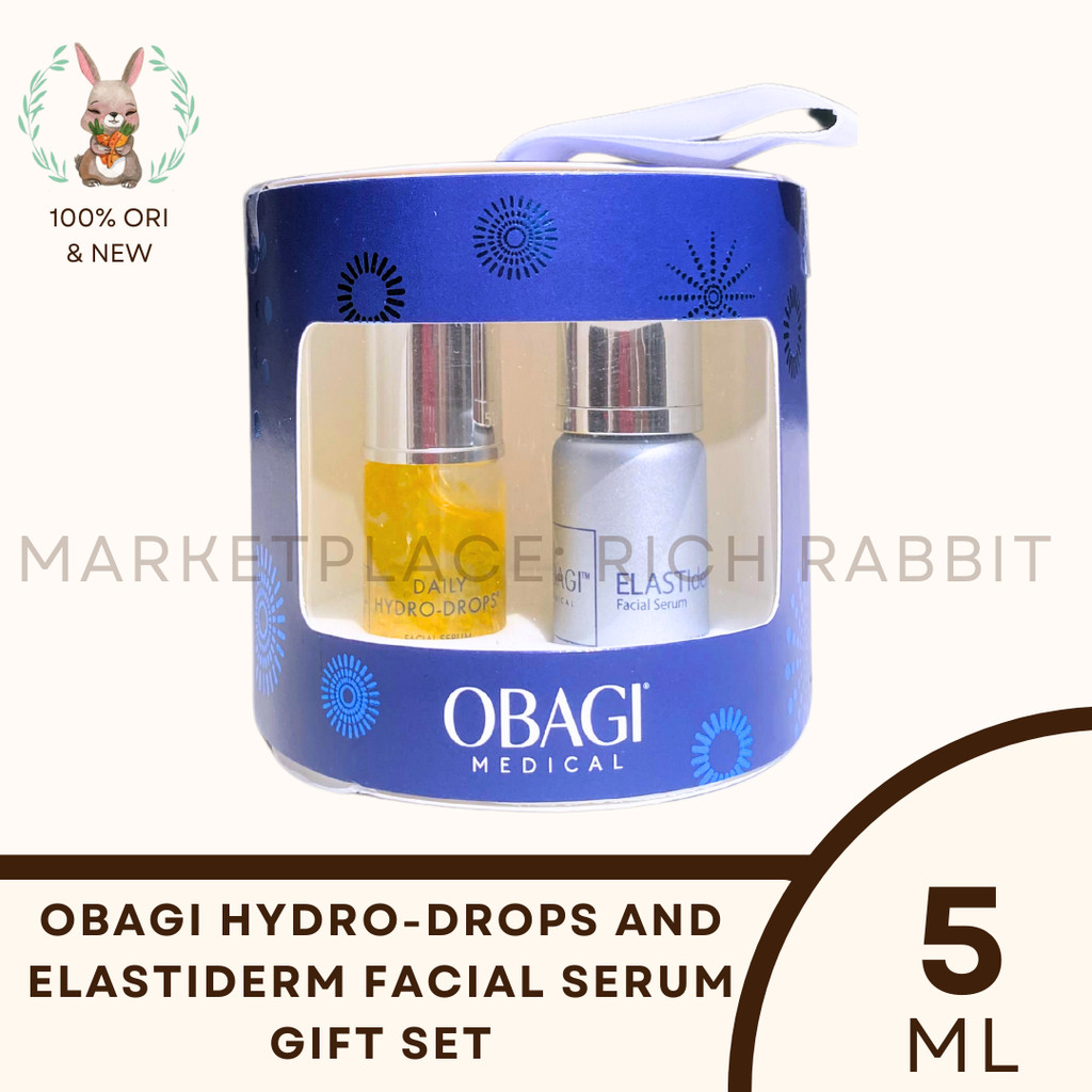 Jual Obagi Gift Set Hydro Drops Elastiderm Facial Serum Travel Pack ...