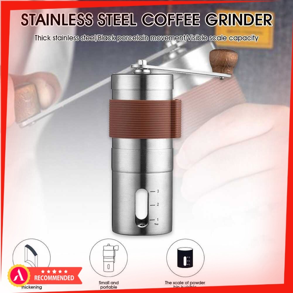 Jual ALOCS Alat Penggiling Kopi Manual Coffee Grinder Adjustable - ZX ...