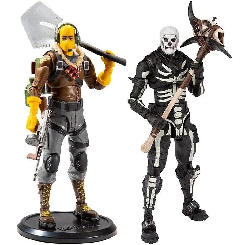 Jual Fortnite Raptor Black Knight Skull Trooper Premium Action Figure ...