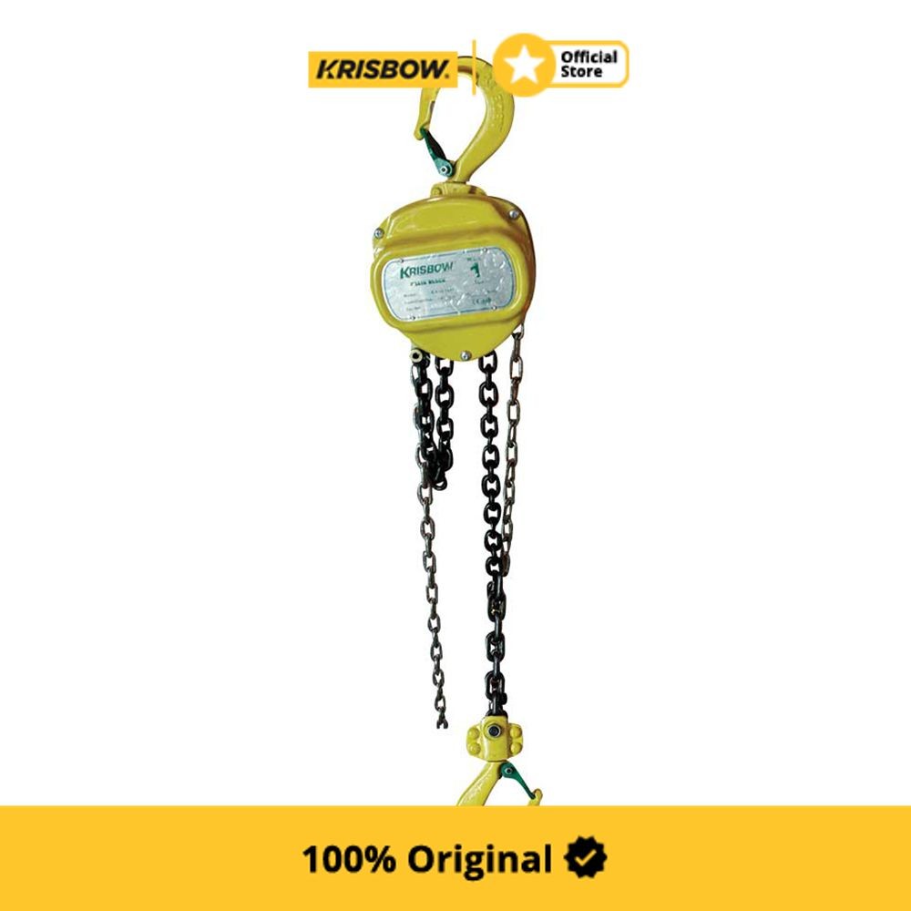 Jual Krisbow Chain Block Takel Katrol 1 Ton | Shopee Indonesia