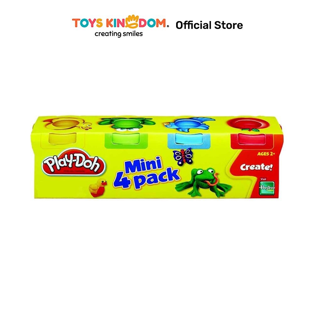 Jual Toys Kingdom Play Doh Set 4 Pcs Mini Pdo23241 Toys Kids Toy Mainan ...