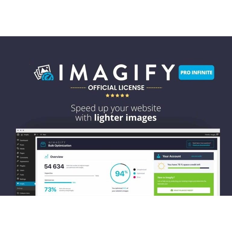 Jual Imagify – Optimize Images & Convert WebP (Api Key Unlimited - Original 100%) | Shopee Indonesia