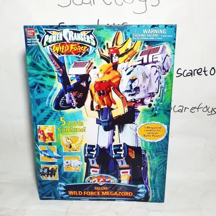 Jual Power Rangers wild force megazord dx Sentai Gaoranger Gao King ...