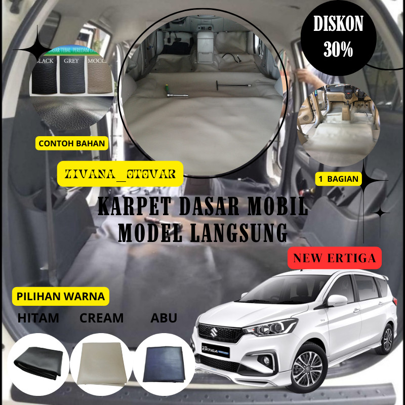 Jual KARPET DASAR LANTAI MOBIL MODEL LANGSUNG TANPA SAMBUNGAN NEW ...