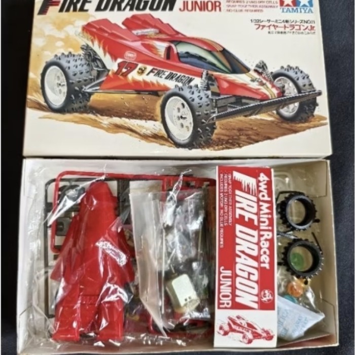 Jual Tamiya 18011 Fire Dragon Junior MIJ Oshika 1st Released (Type 1 ...