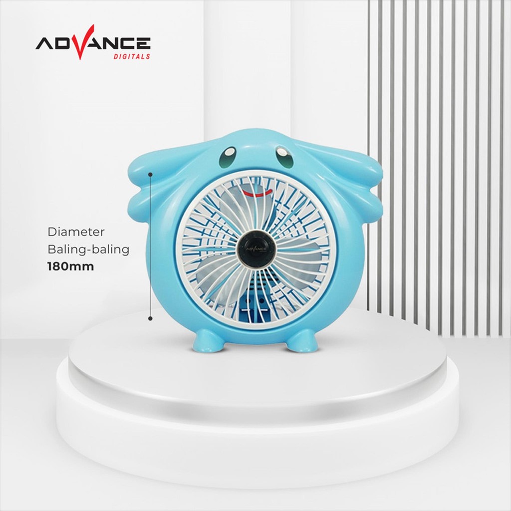 Jual KIPAS ANGIN KARAKTER ADVANCE BF-08R-POKEMON-BL | Shopee Indonesia