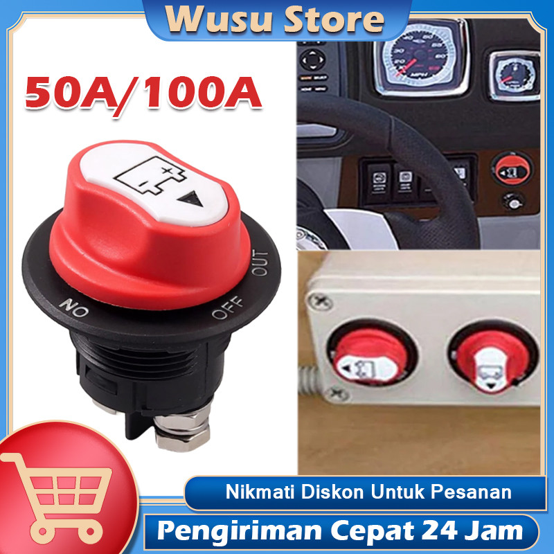 Jual Saklar Switch Isolator Aki Mobil Saklar Pemutus Baterai Aki Mobil ...