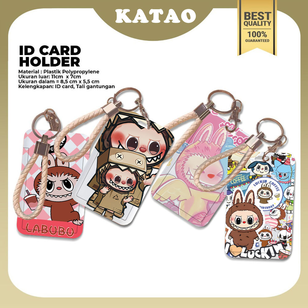 Jual ID CARD HOLDER Angel LABUBU PHOTOCARD PHOTO CARD | Shopee Indonesia