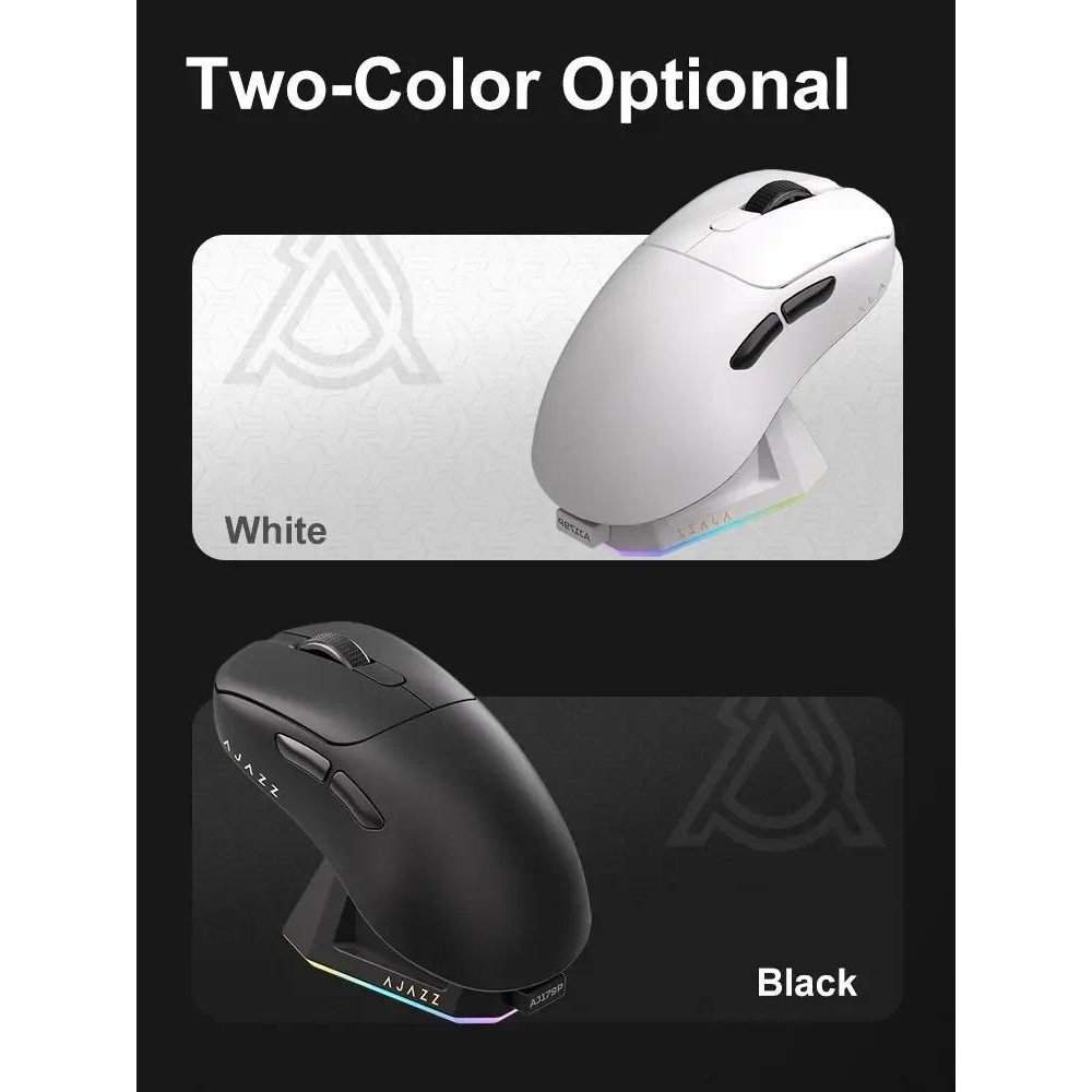 Jual AJAZZ AJ179 PRO PAW3395 Lightweight Wired Wireless Mouse with ...
