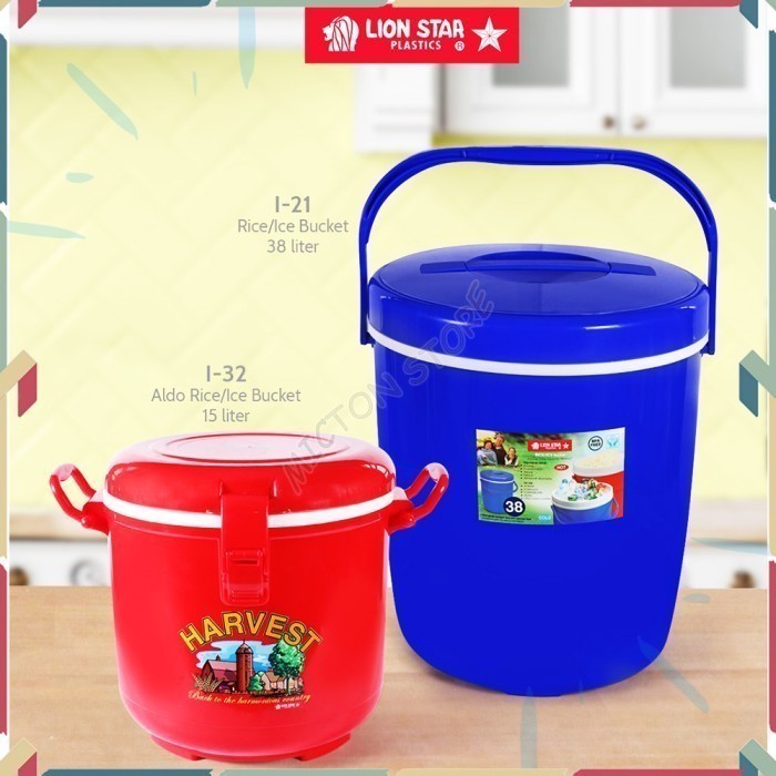 Jual Aksesoren Tempat Nasi / Es Lion Star [I-33/20 Liter] / Rice / Ice ...