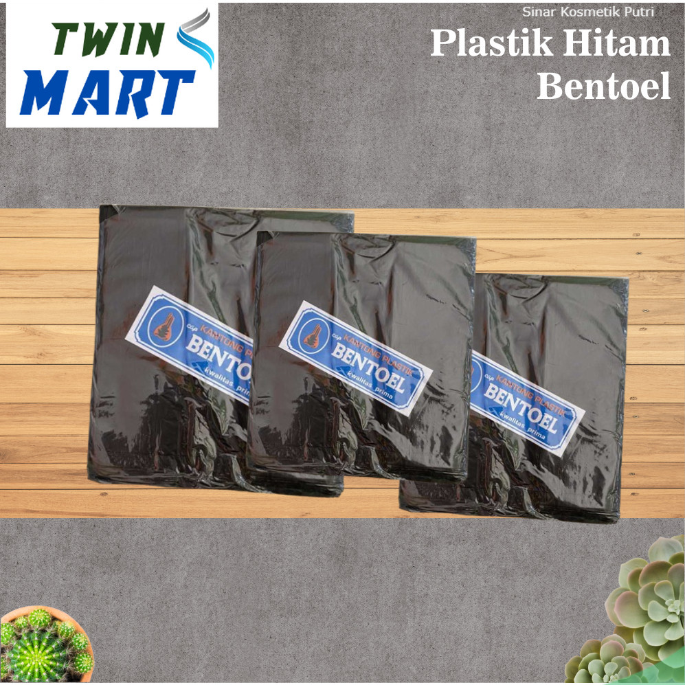 Jual Kantong Plastik Kresek BENTOEL / Ukuran Kecil dan Tanggung ...