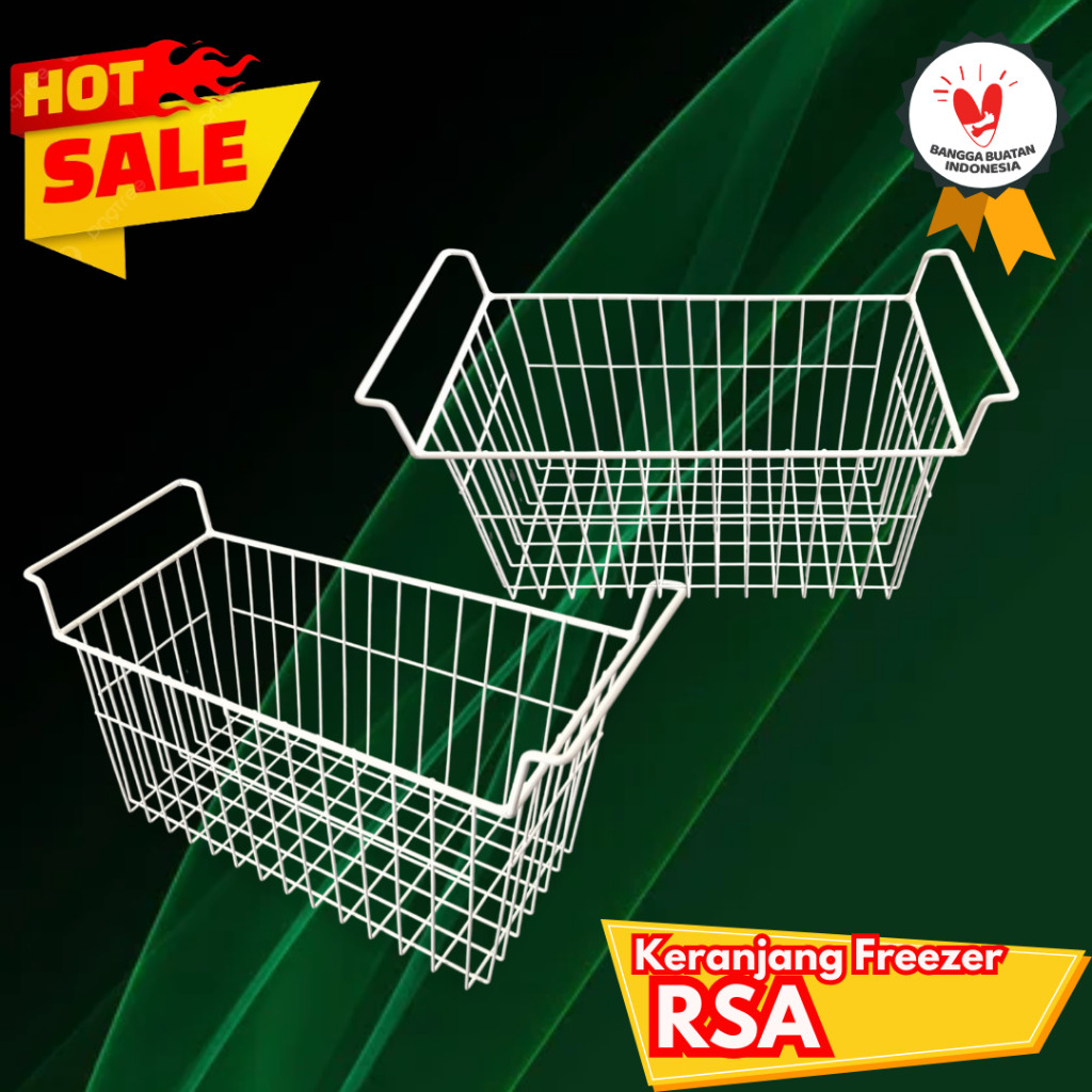Jual GV33ED keranjang freezer RSA 200 liter 43x20x25 cm / keranjang es ...