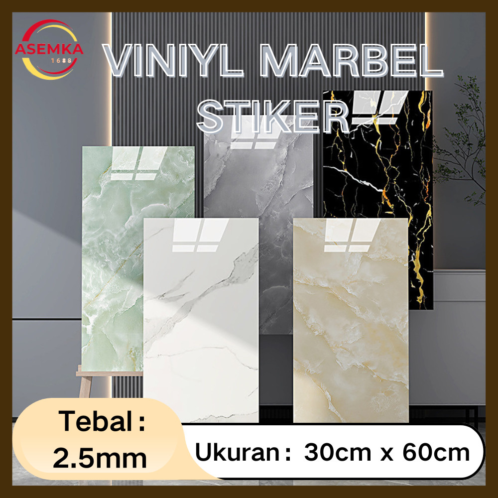 Jual Wall Paper Stiker Dinding Marmer / Wallpaper Motif Marmer 30cm x ...