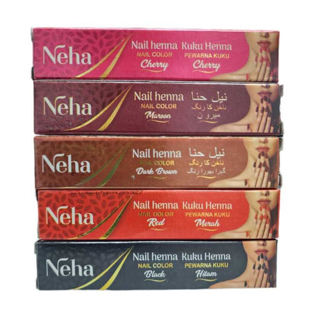 Jual Henna Neha Kuku BPOM Halal - Henna Tahan Lama, Warna Menarik, Bisa ...