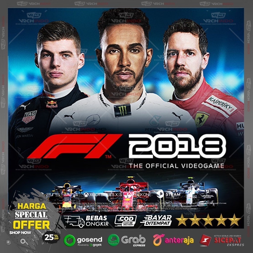 Jual Game F1 - 2018 Headline Edition | Games for Dekstop PC Komputer / Laptop !! | Shopee Indonesia