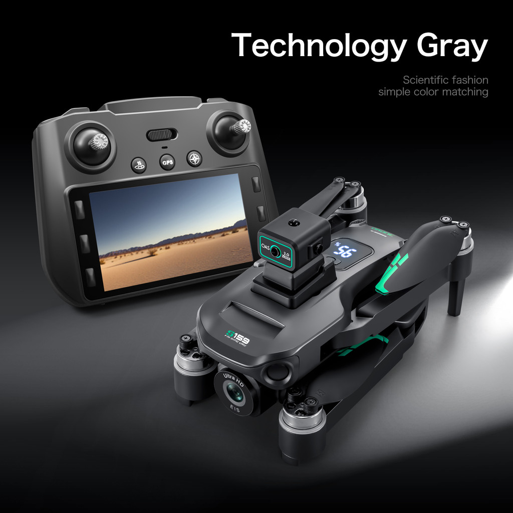 Jual S159 UAV Mini Drone Camera 8K Professional GPS FPV Dron with 4K Camera Quadcopter Obstacle ...