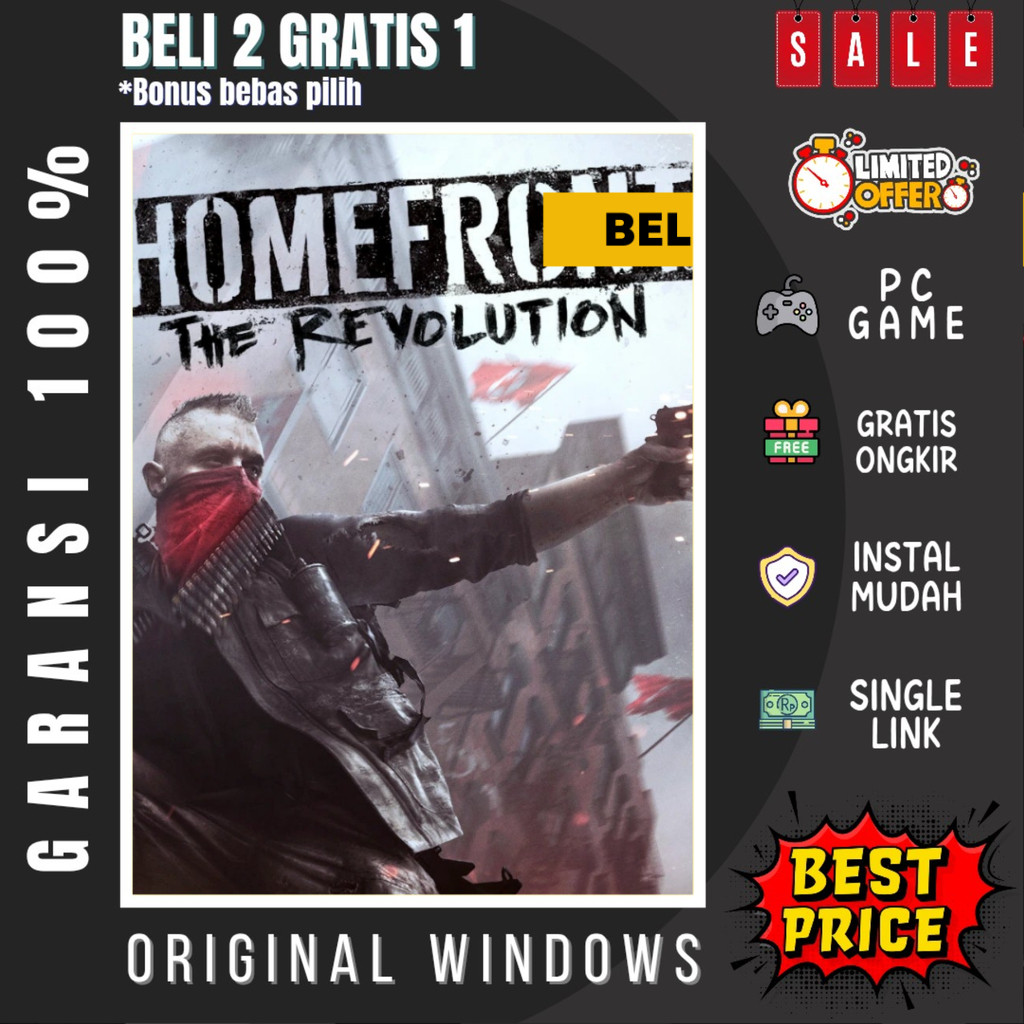 Jual HOMEFRONT THE REVOLUTION - GAME PC - GAME LAPTOP - PC GAMES - BELI ...