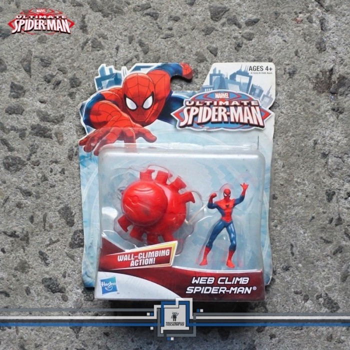 Jual Marvel Ultimate Spider Man WEB CLIMB Spiderman Mainan Action ...