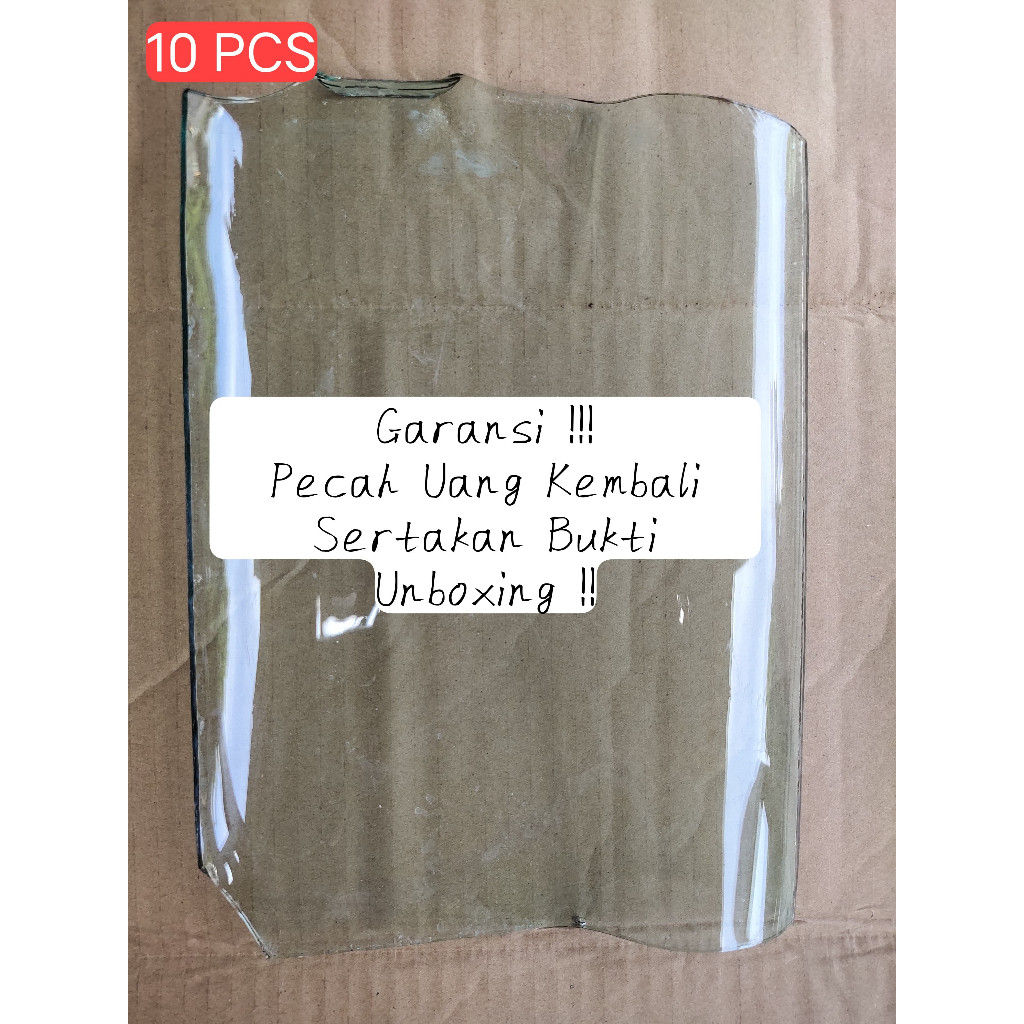 Jual GENTENG KACA PRESS KARANGPILANG/ PRENTUL / KODOK - TERMURAH MODEL PRESS (10PCS) | Shopee ...