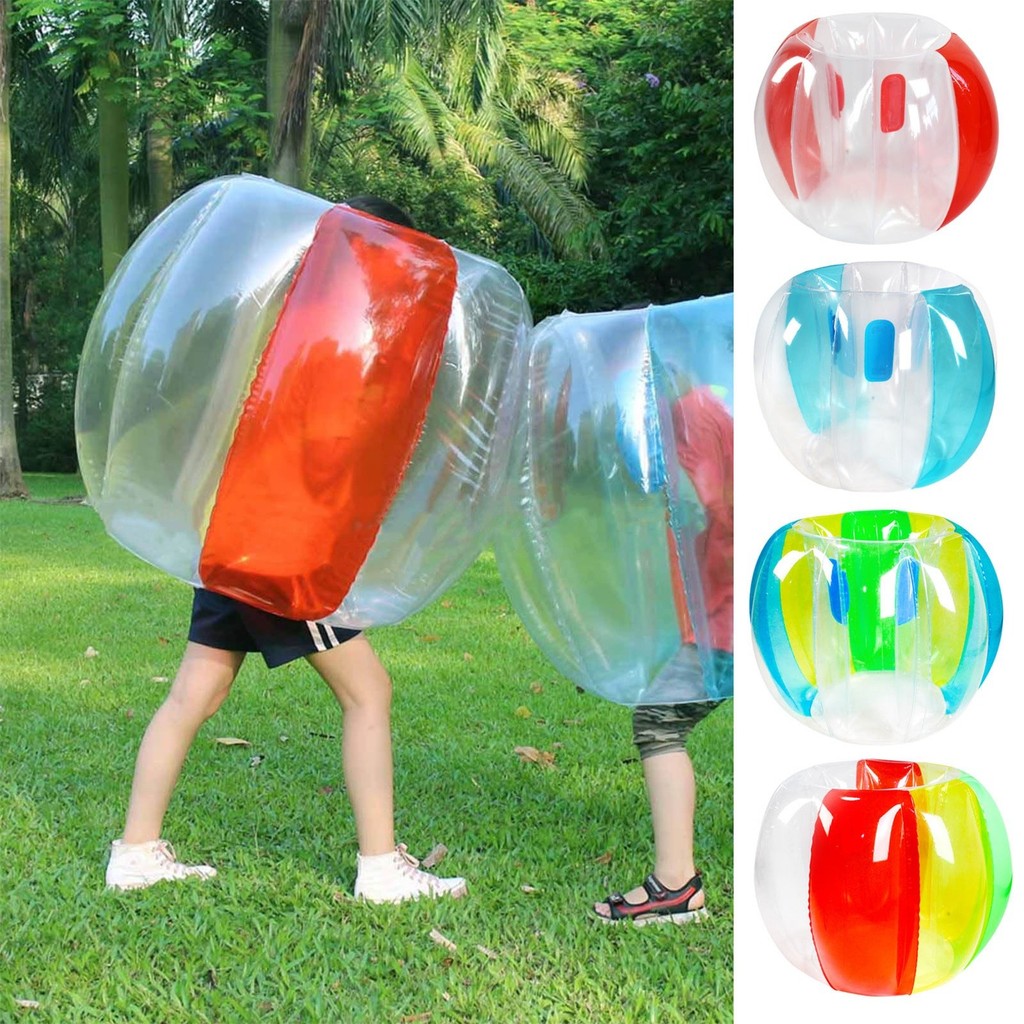 Jual 90cm Inflatable Bumper Balls 0.8mm Thick Bubble Soccer Balls ...