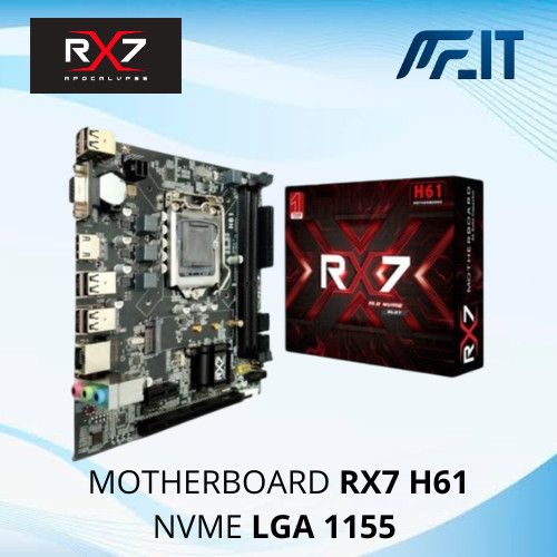Jual MOTHERBOARD RX7 H61 NVME LGA 1155 DDR3 MOBO H61 MAINBOARD H61 ...
