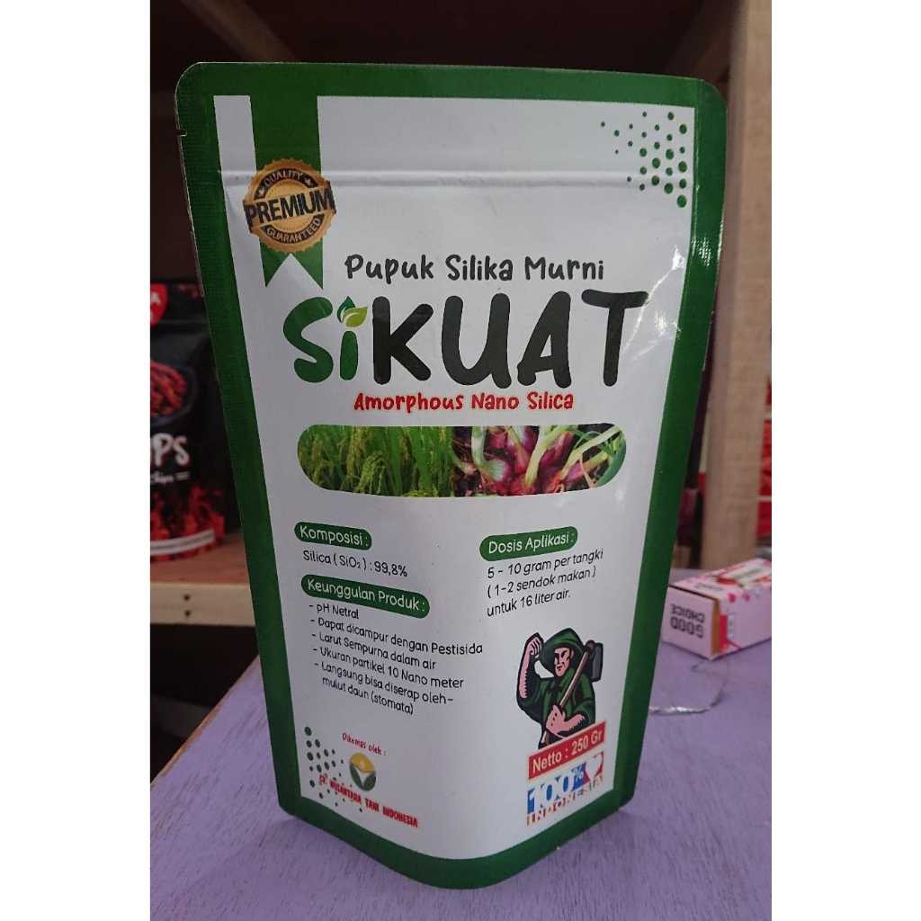 Jual Pupuk silica murni SIKUAT kandungan : silica 99,8% 250gr | Shopee ...