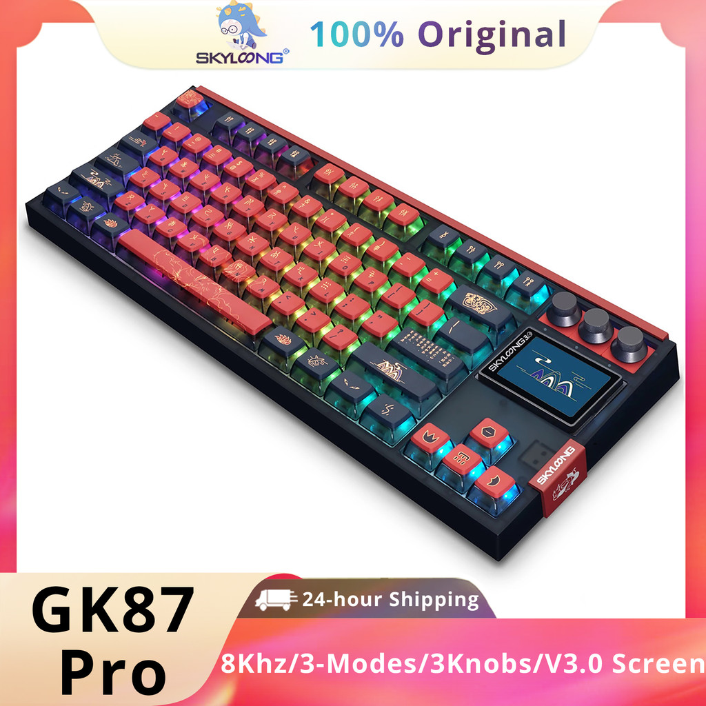 Jual SKYLOONG GK87 Pro Wireless Gaming Keyboard 8Khz Mechanical ...