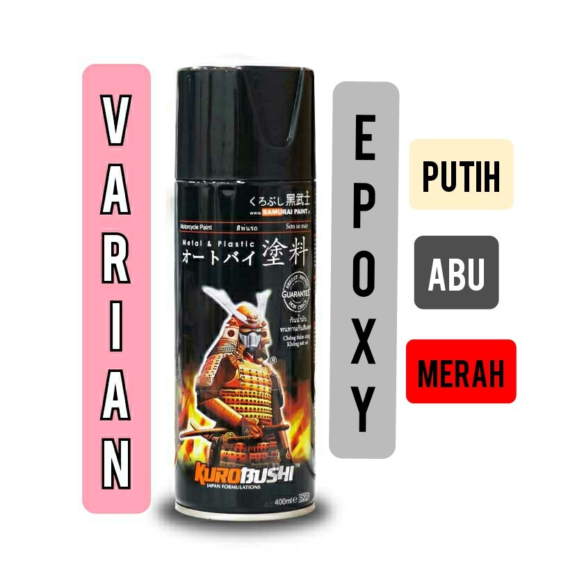 Jual pilok pilox samurai varian epoxy poxy dasar plastik dasar abu dasar stabilo dasar putih ...